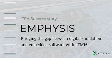 Embeddedsystems Digitalsimulation Standardsinnovation Itea Office
