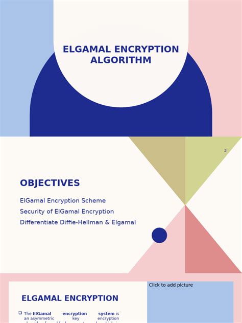 Lecture 8 Elgamal Encryption Algorithm Pdf Public Key Cryptography