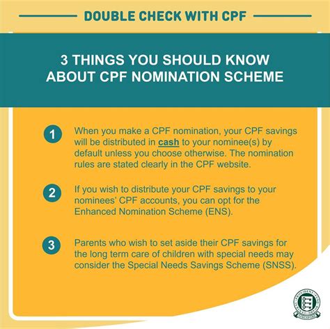 Cpfb 3 Things You Should Know About Cpf Nomination Scheme