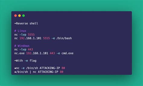 Reverse Shells Bugbounty Infosec This Is S Great Collection Of