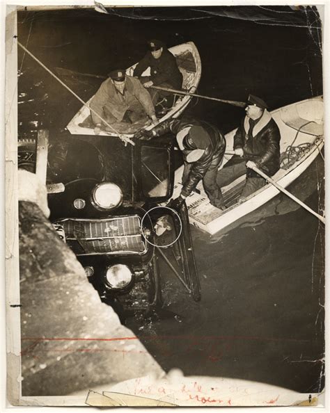 Automobile With Bodies Pulled From Hudson River New York