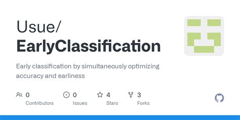 Github Usue Earlyclassification Early Classification By