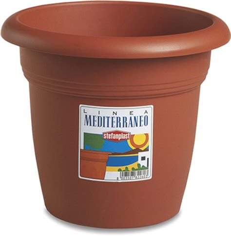 Горшок Stefanplast Linea Mediterraneo 40 см Терракотовый 82400 фото
