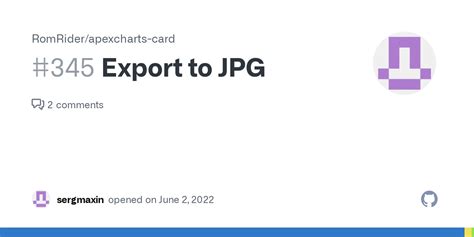 Export To Issue RomRider Apexcharts Card GitHub