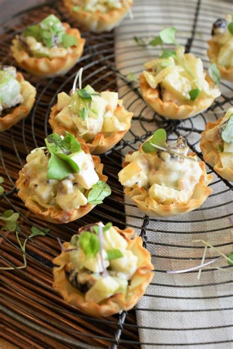 Mini Waldorf Salad In Phyllo Cups Artofit