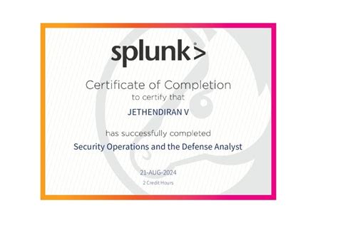 V Jethendiran On Linkedin Cybersecurity Splunk Securityoperations