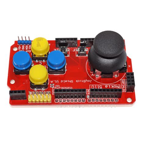 Shield Cu Joystick Si Butoane Compatibil Arduino Bitmiro