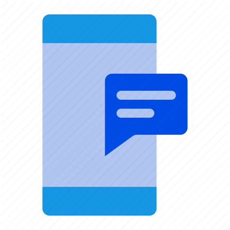 Smartphone Phone Message Mobile Application Icon Download On Iconfinder