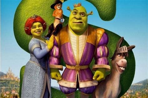 Dibujo De Shrek Y Burro Shrek 5 Sin Eugenio Derbez ¿quién Dará Voz