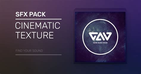 Cinematic Texture Sfx Pack オーディオ 効果音 Unity Asset Store