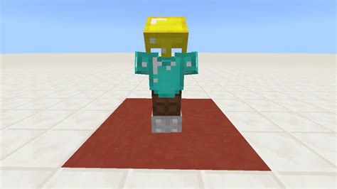 Como Fazer Um Armor Stand No Minecraft Pe 113 Working Armor Stand