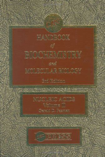 Amazon Crc Handbook Of Biochemistry And Molecular Biology Nucleic