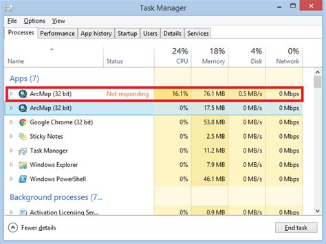 Arcgis Desktop Killing The Correct Arcmap Process From Windows Task