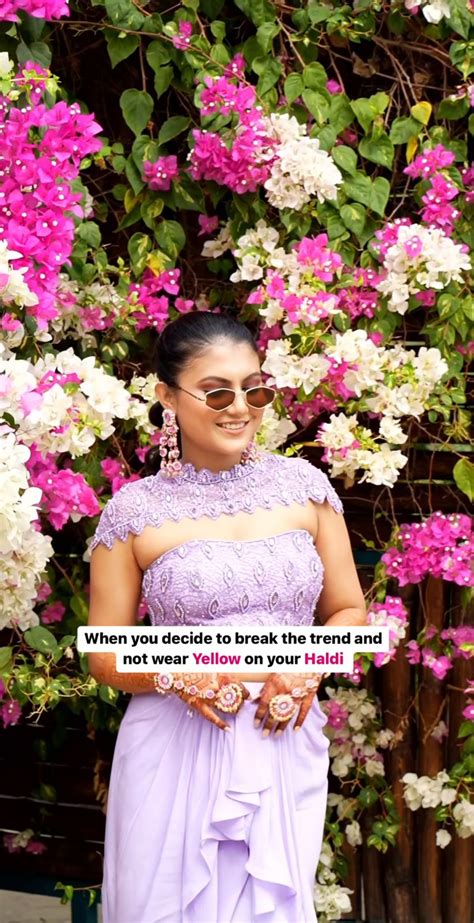 Influencer Bride Cherry Jain Ditches Yellow And Dons A Customised