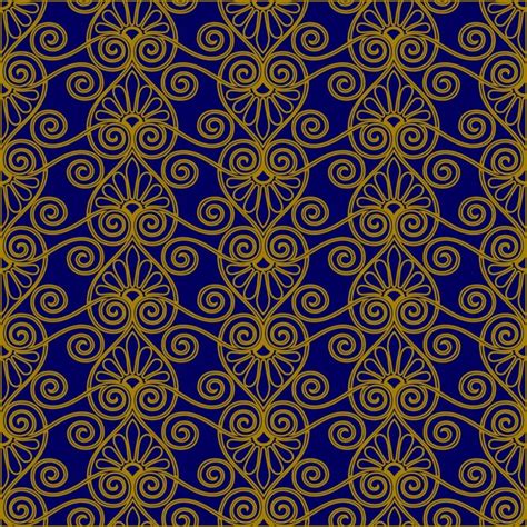 Premium Vector Seamless Wallpaper From Abstract Smooth Forms