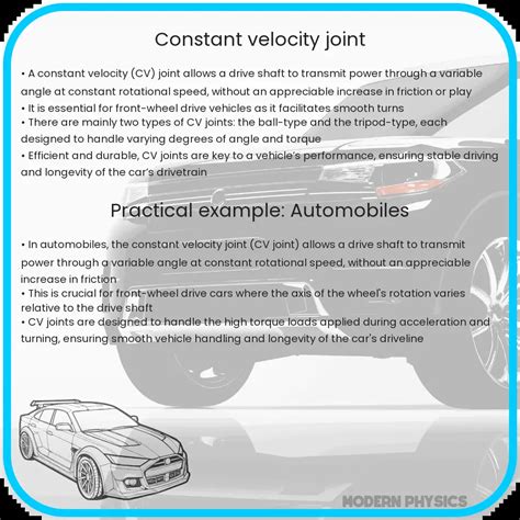 Constant Velocity Joint Efficiency Durability Dynamics