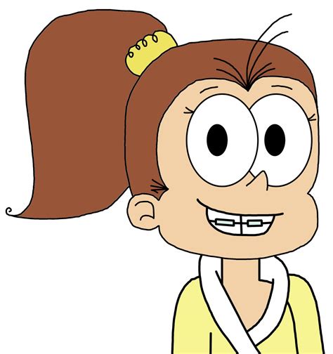 Luan Loud With Bathrobe By Nicholasvinhchaule On Deviantart