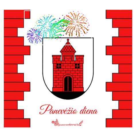 Panevėžio Dienos šventė Gražus Atvirukas