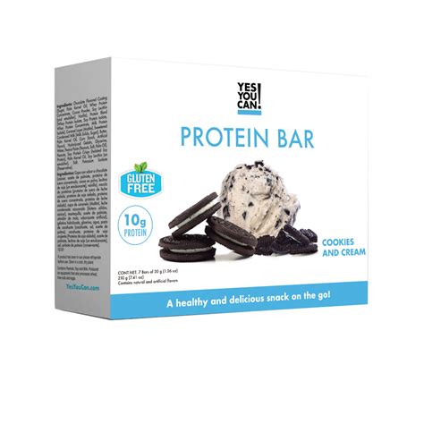 Cookies And Cream Protein Bar Yes You Can