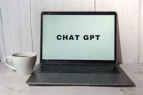 Openais Gpt Chatbot App On Macbook Screen In Gdansk 2023 Photo