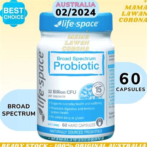 Jual Life Space Broad Spectrum Probiotic Lifespace 60 60 Years