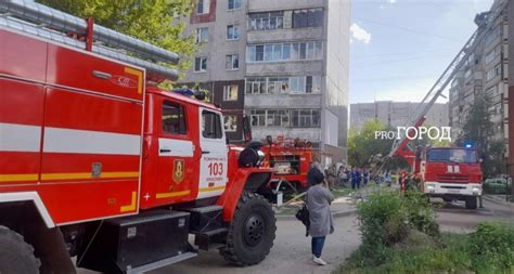 Пожар в многоэтажке в Заволжском районе эвакуированы жители