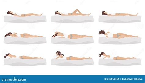Correct And Incorrect Sleeping Body Posture Healthy Sleeping Position