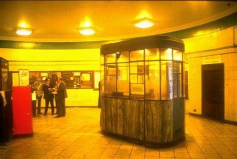 Colour Transparency Passimeter And Booking Hall At Hainault Station