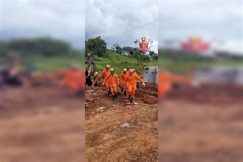 Vídeo homem fica soterrado em obra de galeria de águas pluviais no DF
