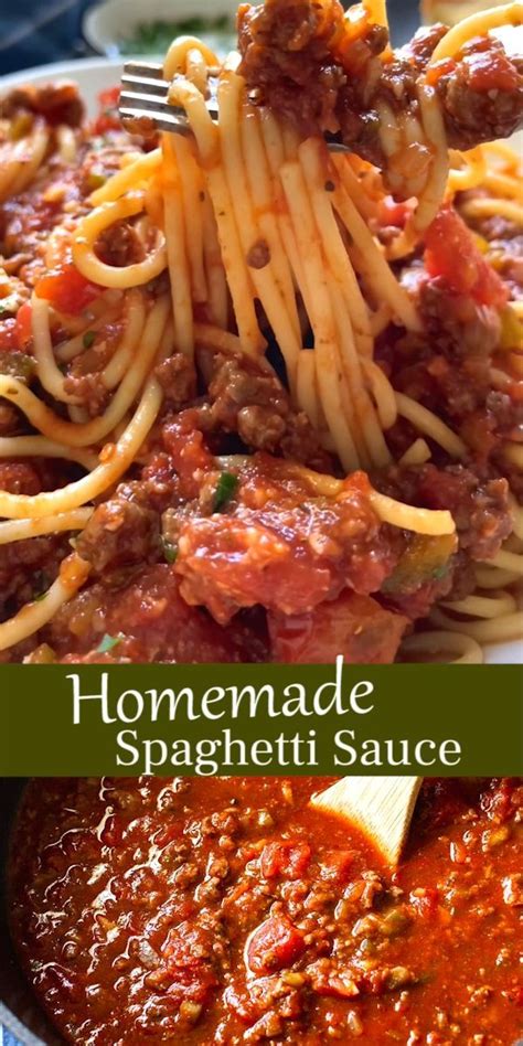 Homemade Spaghetti Sauce Artofit