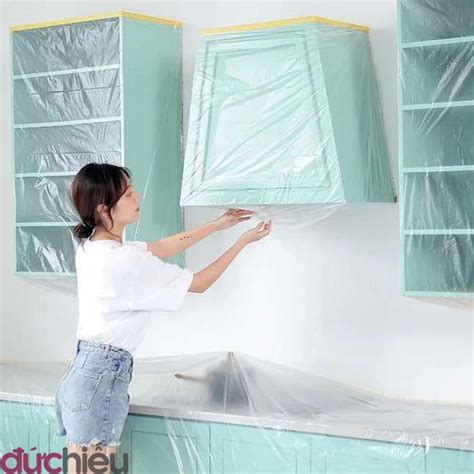Mua Màng Bọc Nilon Che Bụi đa Năng Băng Keo Che Sơn Che Phủ Ngăn Bụi Nhiều Size Đức Hiếu