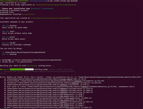 Fresh Strapi Install Not Working Closed Questions And Answers