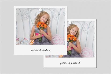 Polaroid Photo Mockup Behance