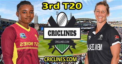Today Match Prediction West Indies Women Vs New Zealand Women 3rd T20