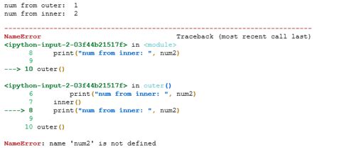 Namespace Python