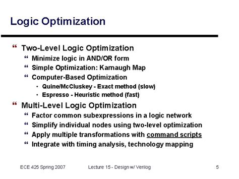 Ece 425 Vlsi Circuit Design Lecture 15 Asic