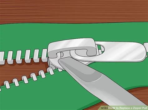 How To Replace A Zipper Pull Steps With Pictures Zipper Pulls Fix A Zipper Zipper
