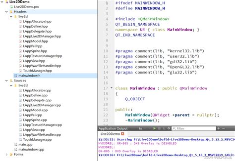 基于qt的live2d模型显示以及控制qml Live2d Csdn博客