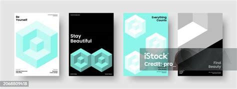 Tata Letak Banner Abstrak Template Latar Belakang Modern Desain Laporan