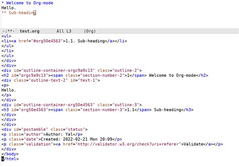 Org Heading Levels Modified At Export Rorgmode