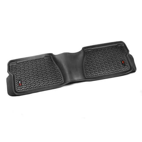 Floor Liner Rear Black 2012 2019 Toyota Tundra Double Cab Crew Max
