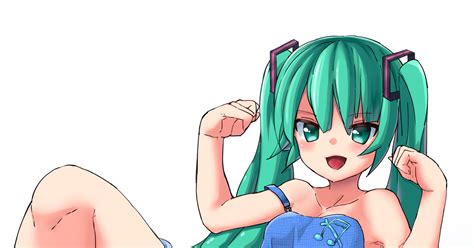 初音ミク ネギ歌姫ちゃん Akai郁斗＠お仕事募集中のイラスト Pixiv