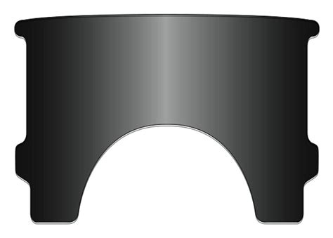 National Cycle Replacement Lower Window For Heavy Duty Windshields 10