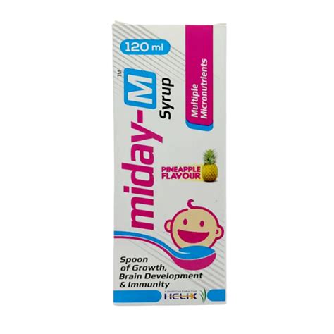 Miday M Syrup 120ml Webp