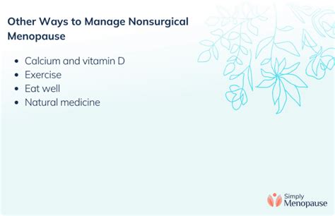 Coping With Menopause After Hysterectomy What To Expect