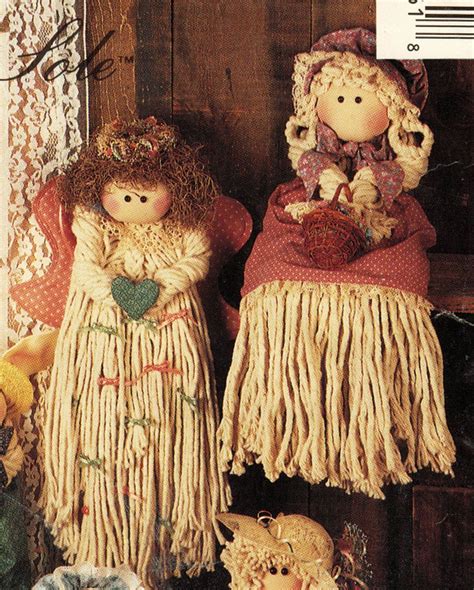 Heart And Sole Stuffed Soft Toy Rag Mop Doll Country Bride Bunny Angel