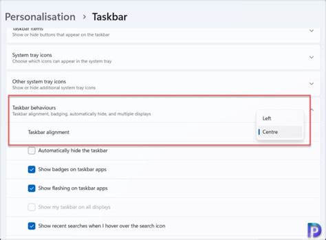 How To Align Taskbar To The Left On Windows 11