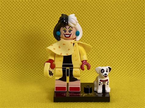 Lego Disney Series Cruella De Vil Minifigure Brick Land
