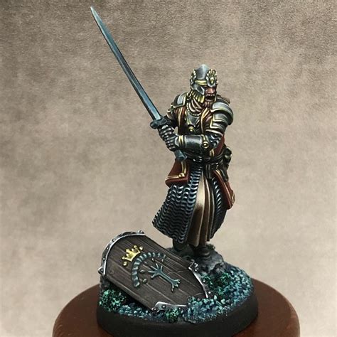 3d Printable High Human Prince Foot And Mounted By Davale Games