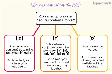 La Prononciation Du Ed Apprentivore